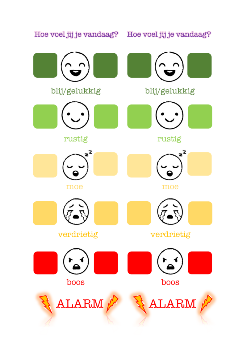 individuele emotiemeter - PXL Appwel Toolkit